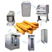 China One Stop Solution Full Set Baking Equipment Baguette Making Production Line for sale