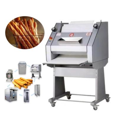 China 50-1250g/pcs High Productivity Electric Bakery Equipment Long Loaf French Baguette Moulder for sale
