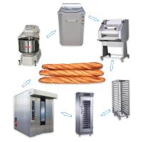China Automatic Complete Bakery Equipment French Baguette Production Line for sale
