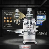 China Chocolate Filled Soft Cookie Production Line Double Filling Core 200 kg per Hour Capacity for sale