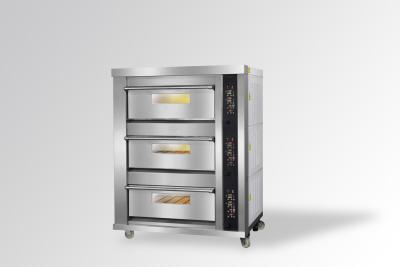 China CE 19.5kw 3 Decks Oven Industrial Bakery Equipment for sale