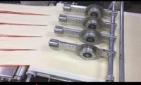 China Delta Touch Screen 4.5KW Polished SS304 Dry Bread Production Line for sale