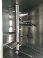 China 100 KG Capacity Horizontal Vacuum Dough Mixer With Touch Screen Control for sale