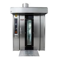 China 32 Tray Diesel Rotary Oven Industrial Bakery Equipment 304 Stainless Steel for sale