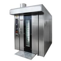 China 32 Tray Diesel Rotary Oven Industrial Bakery Equipment 304 Stainless Steel for sale