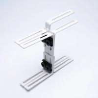 China Polishing Process Flower Pot Rack Balcony Hanging Bracket with OEM CNC Hardware Parts for sale