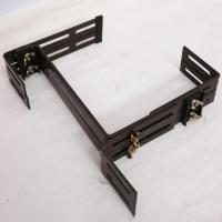 China Polishing Process Flower Pot Rack Balcony Hanging Bracket with OEM CNC Hardware Parts for sale