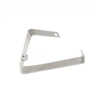 China OEM CNC Hardware Stainless Steel Pipe Clamp Bracket with Customized Stamping Process for sale