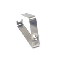 China OEM CNC Hardware Stainless Steel Pipe Clamp Bracket with Customized Stamping Process for sale