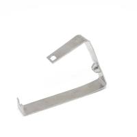 China OEM CNC Hardware Stainless Steel Pipe Clamp Bracket with Customized Stamping Process for sale