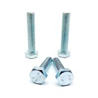 China Metric Grade 8.8 DIN931 DIN933 Stainless Steel Galvanized Hex Bolt for sale