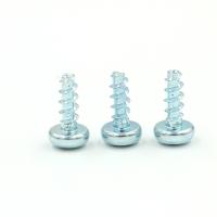 China Blue Zinc Stainless Steel Phillips Round Pan Head Self-tapping Thread Forming Screw for Plastic for sale