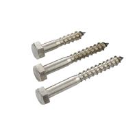 China XS-213-005  Inch Measurement System Hexagon Head Self-Tapping Wood Screw for sale