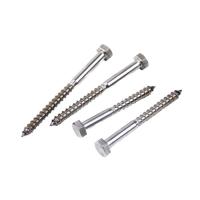 China XS-213-005  Inch Measurement System Hexagon Head Self-Tapping Wood Screw for sale