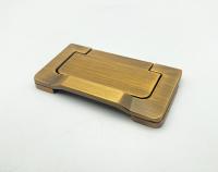 China Furniture Handle Knob Open-Hole-Free Screws Kitchen Cabinet Hardware Drawer Handle for sale