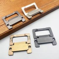 China Furniture Handle Knob Open-Hole-Free Screws Kitchen Cabinet Hardware Drawer Handle for sale