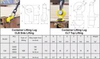 China Custom Sizes G80 Container Hook Lifting Hook Rigging Eye for Material Handling Needs for sale