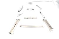 China Stamping Process Hot Sheet Metal Louver Bending with Silicone Plate Polished Finish for sale