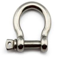 China Hardware Rigging Mooring Painted Shackle and Drop Forged Screw Pin Anchor Shackle for sale