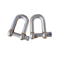 China Hardware Rigging Mooring Painted Shackle and Drop Forged Screw Pin Anchor Shackle for sale