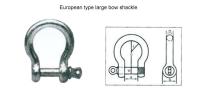 China Hardware Rigging Mooring Painted Shackle and Drop Forged Screw Pin Anchor Shackle for sale