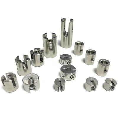 China Standard Stainless Steel Wire Rope Cross Clip Clamp for Trellis Systems Green Wall Cable for sale