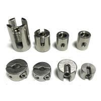 China Standard Stainless Steel Wire Rope Cross Clip Clamp for Trellis Systems Green Wall Cable for sale
