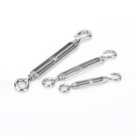 China High Polished Stainless Steel European Type Eye and Hook Open Body Turnbuckle for Marine for sale