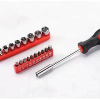 China Portable Household Machinery Tool Kit Sets with Bit and Durable Handle from Tiger Linguan for sale