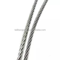 China 7x7 7X19 Heavy Duty Stainless Steel Wire Rope for General Hardware Applications for sale