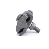 China OEM CNC Hardware Parts Bimetal Clip Cable Connector Hardware with Stamping Process for sale