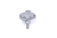 China OEM CNC Hardware Parts Bimetal Clip Cable Connector Hardware with Stamping Process for sale
