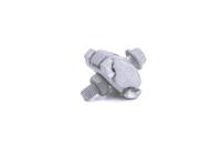 China OEM CNC Hardware Parts Bimetal Clip Cable Connector Hardware with Stamping Process for sale
