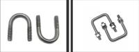 China OEM CNC Hardware Parts U-bolt Hardware Processed by Stamping and Powder Coating for sale
