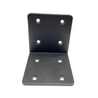 China Black Powder Coating Stainless Steel CNC Hardware Components for Customized Assembling for sale