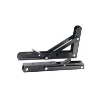 China Powder Coated Triangular Support Frame Wall Mounting Hanging Shelf for Computer Table for sale