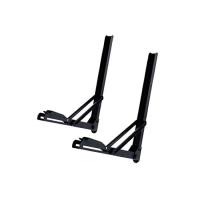 China Powder Coated Triangular Support Frame Wall Mounting Hanging Shelf for Computer Table for sale