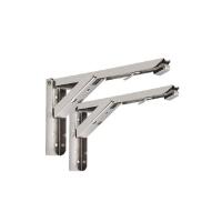 China Powder Coated Triangular Support Frame Wall Mounting Hanging Shelf for Computer Table for sale