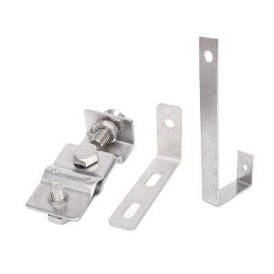 China Black Anodized Sheet Metal Stamping Bracket for Custom OEM CNC Hardware Components for sale
