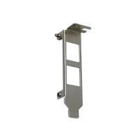 China Black Anodized Sheet Metal Stamping Bracket for Custom OEM CNC Hardware Components for sale