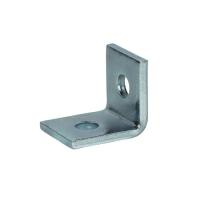 China Stamping Process L Shape Steel Flat Angle Iron Metal Cabinet Frame Corner Bracket for sale