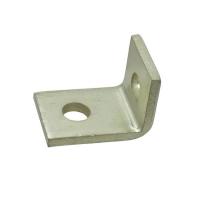 China Stamping Process L Shape Steel Flat Angle Iron Metal Cabinet Frame Corner Bracket for sale