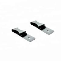 China Powder Coating Stainless Steel Money Clips for Wallet Custom Blank Metallic Clip for sale