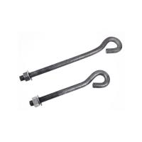 China Stainless Steel Precision Hardware Products OEM Plating Concrete L Hook Foundation Bolts for sale
