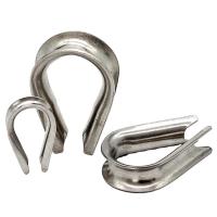 China Stainless Steel Wire Rope Thimble for OEM CNC Hardware Parts and Stamping Process for sale