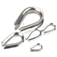 China Stainless Steel Wire Rope Thimble for OEM CNC Hardware Parts and Stamping Process for sale