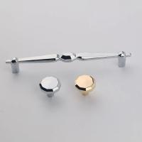China Stainless Steel Cabinet Trim Hardware With Stamped Kitchen Cabinet Handles And Knobs for sale