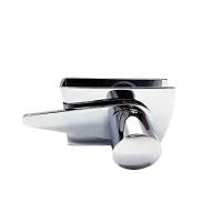 China Custom Shower Glass Door Lock Latch Hardware in Stainless Steel OEM CNC Manufactured for sale