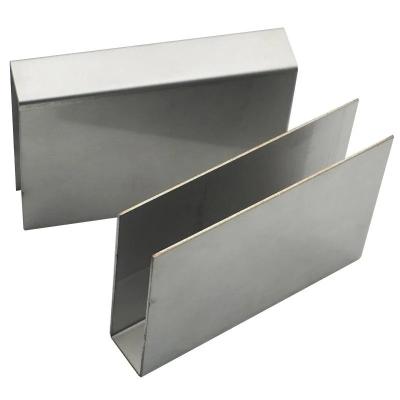 China OEM CNC Hardware Components Stamping Parts Stainless Steel Custom Sheet Metal C Bracket for sale