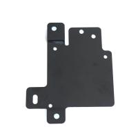 China OEM Stainless Steel Components with Black Powder Coating and Laser Cutting Services for sale